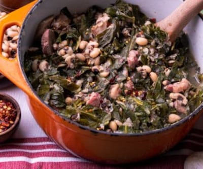 Collard Greens with Country Ham Hocks | Hobe's Country Ham